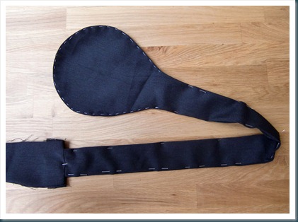 Como hacer un cinturón de tela.